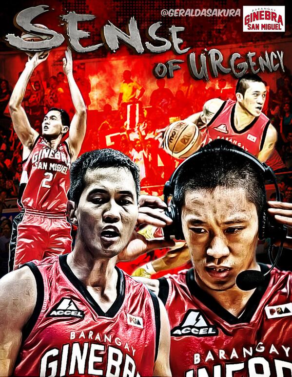 Mico Halili: PBA Fan Art - All-Ginebra Edition. GRAPHICS: