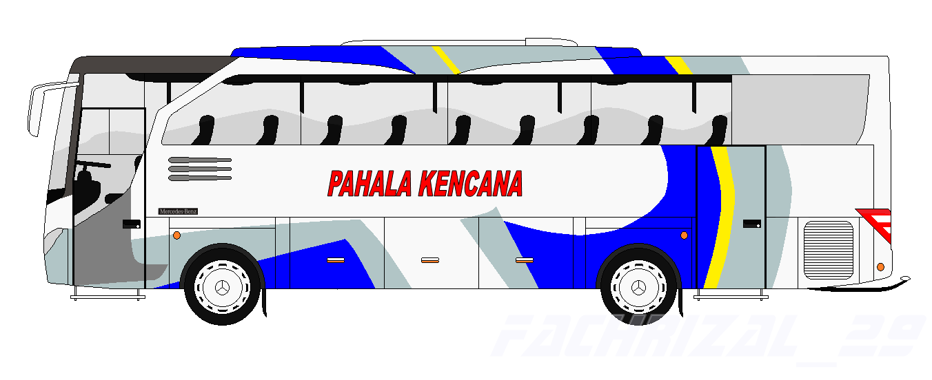 the real Oksa Muhammad Fachrizal blog: sketsa bus with ms paint