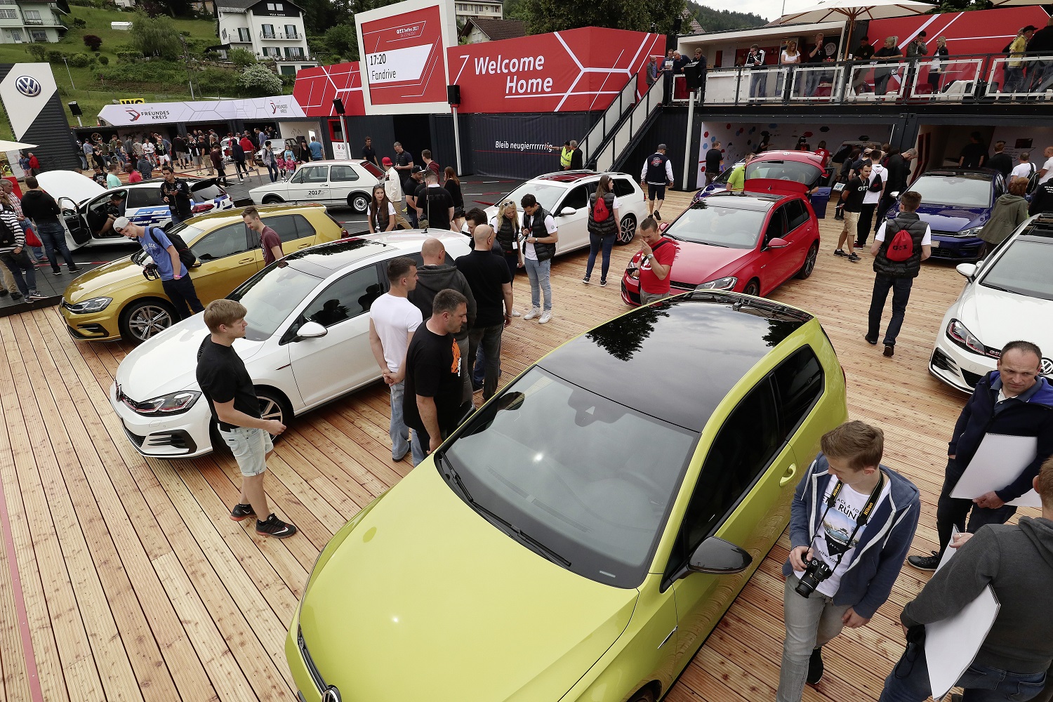 Volkswagen premieres at largest GTI meet at Lake Wörthersee
