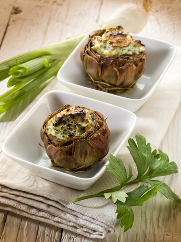 Alcachofas Rellenas | Recetas De Cocina - En La Olla
