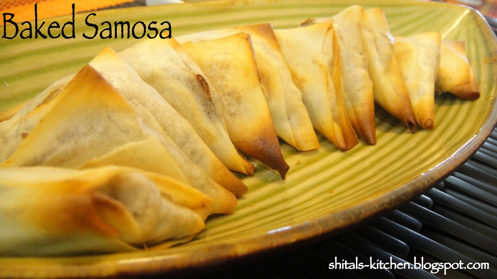 Shital's-Kitchen: Baked Samosa