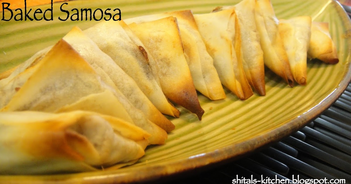 Shital's-Kitchen: Baked Samosa