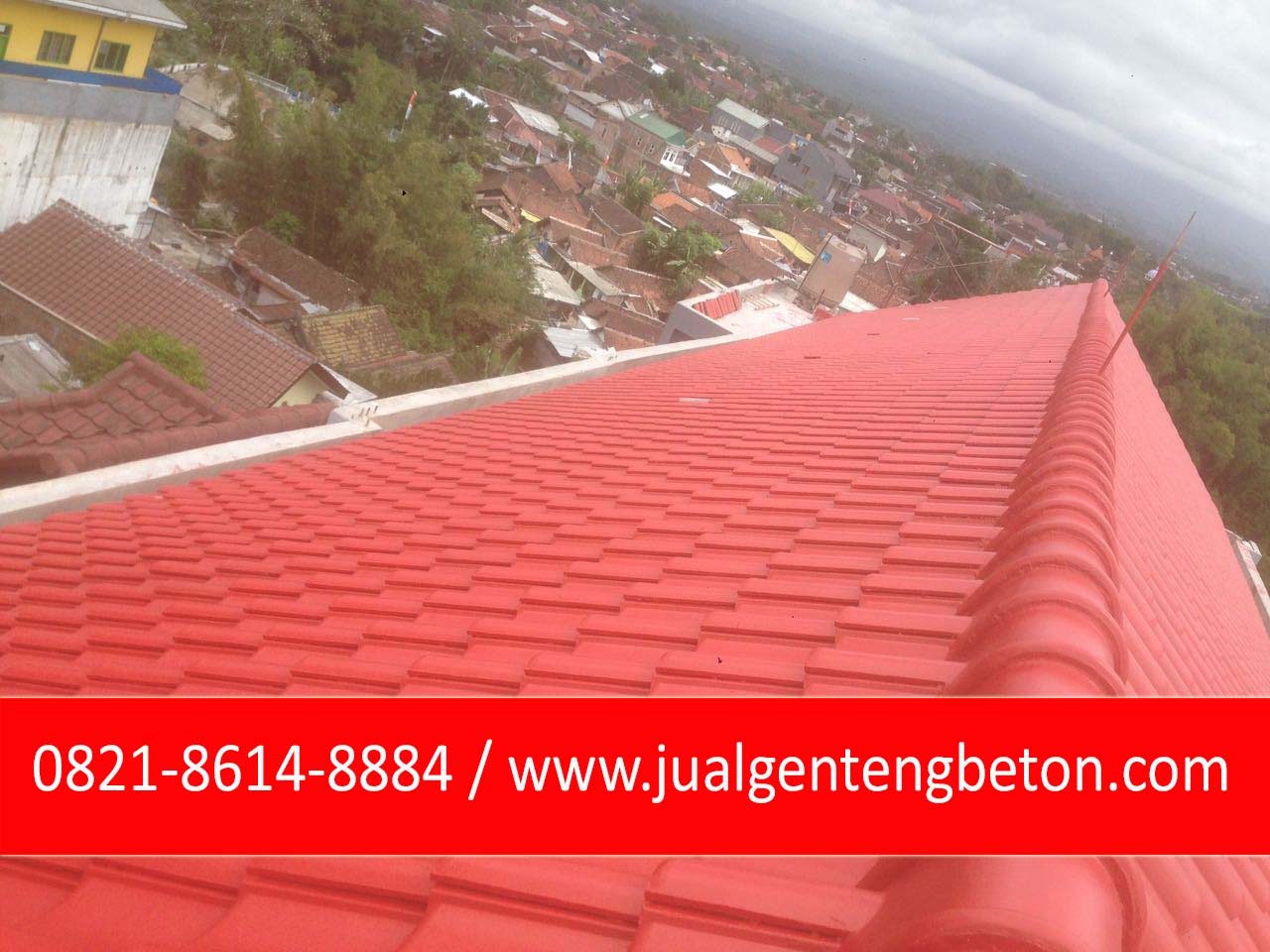 Genteng Beton Ringan, Genteng Press Beton, Genteng Modern: WA 0821-8614 ...