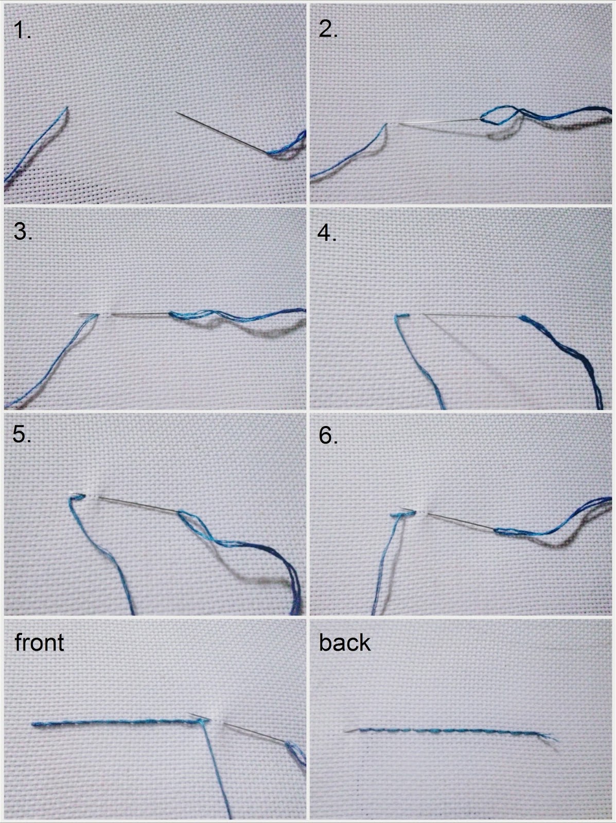 Kenali Dulu 10 Tusuk Dasar Ini Sebelum Menyulam ~ La Suji
