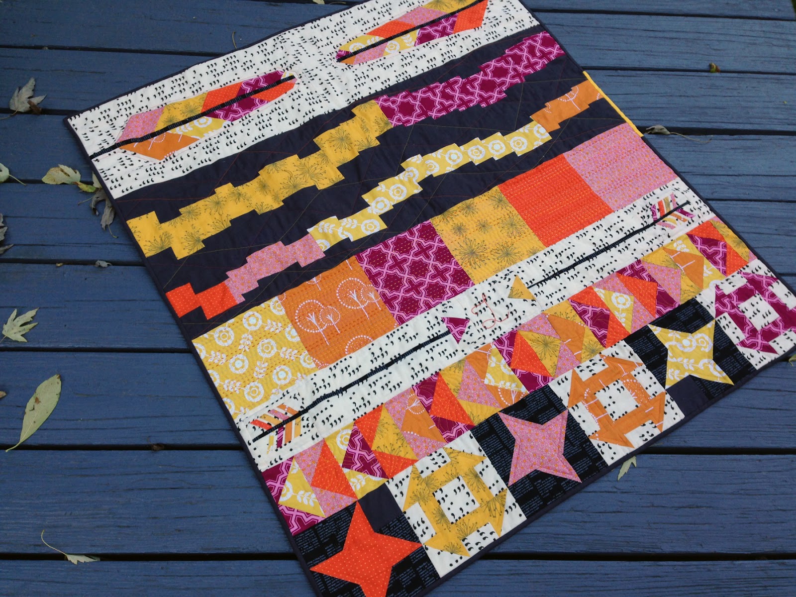 hot pink quilts: BQF: Baby Boo's Quilt