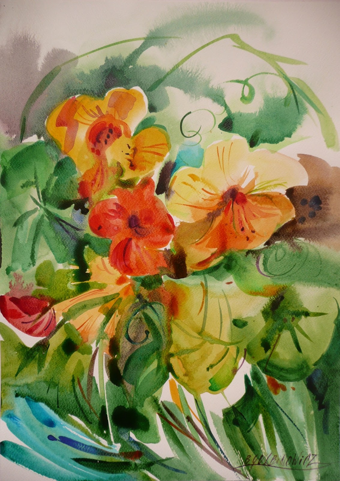 Galeria Szczęśliwych Obrazów: Akwarela.