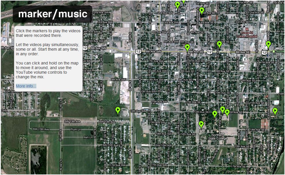 Interactive Multimedia Technology: Jamendo Jammap, Marker/Music: Google ...