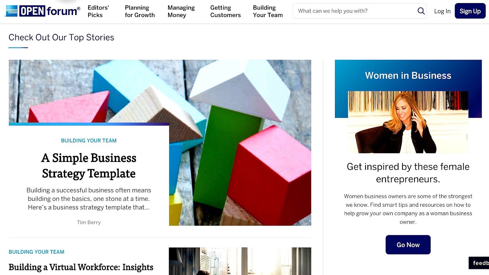 American Express Open Forum - American Choices