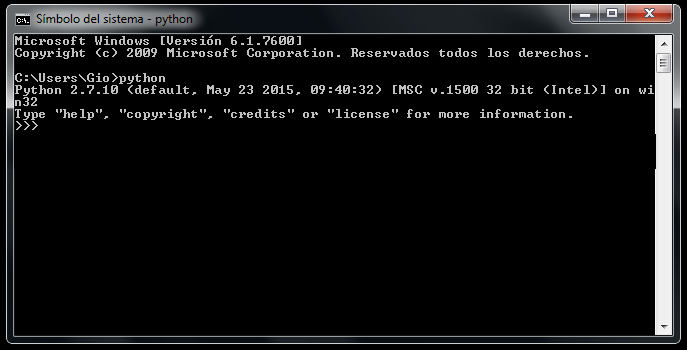Mi primer programa en Python | Tutoriales de Programación y Sistemas