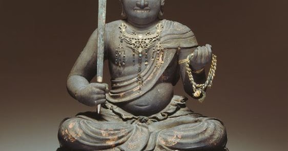 Fudo Myo-o sculpture ~ Stickgrappler's Sojourn of Septillion Steps