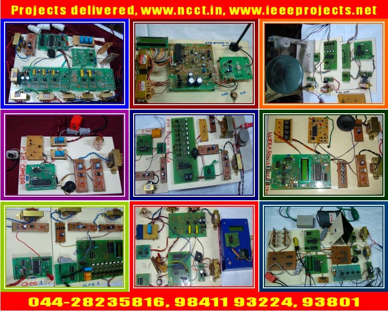 NCCT - PROJECT IMAGE GALLERY: Embedded Hardware Project Kits ...