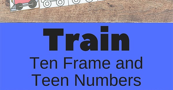 Train Number Games and Worksheets for Kindergarten | Totschooling ...