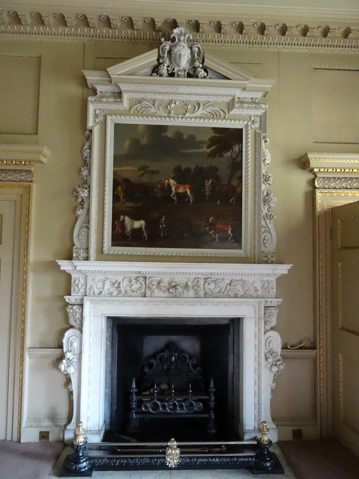 something of the chameleon: Wimpole Hall II The Interior