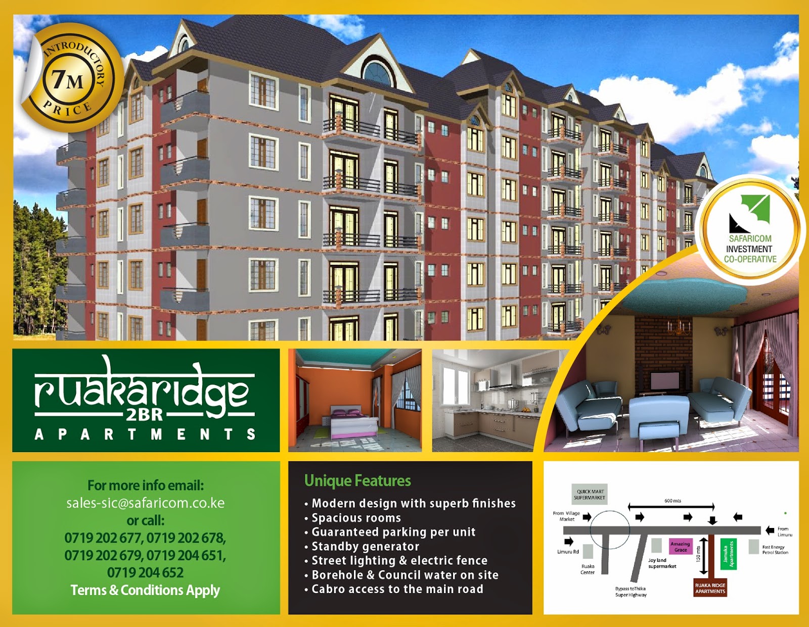 Safaricom Investment Co-Operative: RUAKA RIDGE APARTMENTS