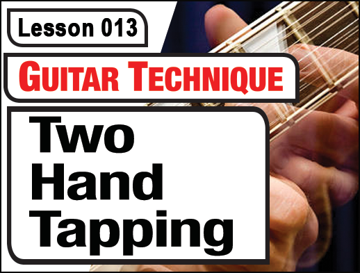 GUITAR TECHNIQUE 013: Two Hand Tapping | Creative Guitar Studio