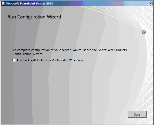 SharePoint PitStop: How to create Central Administration database in ...