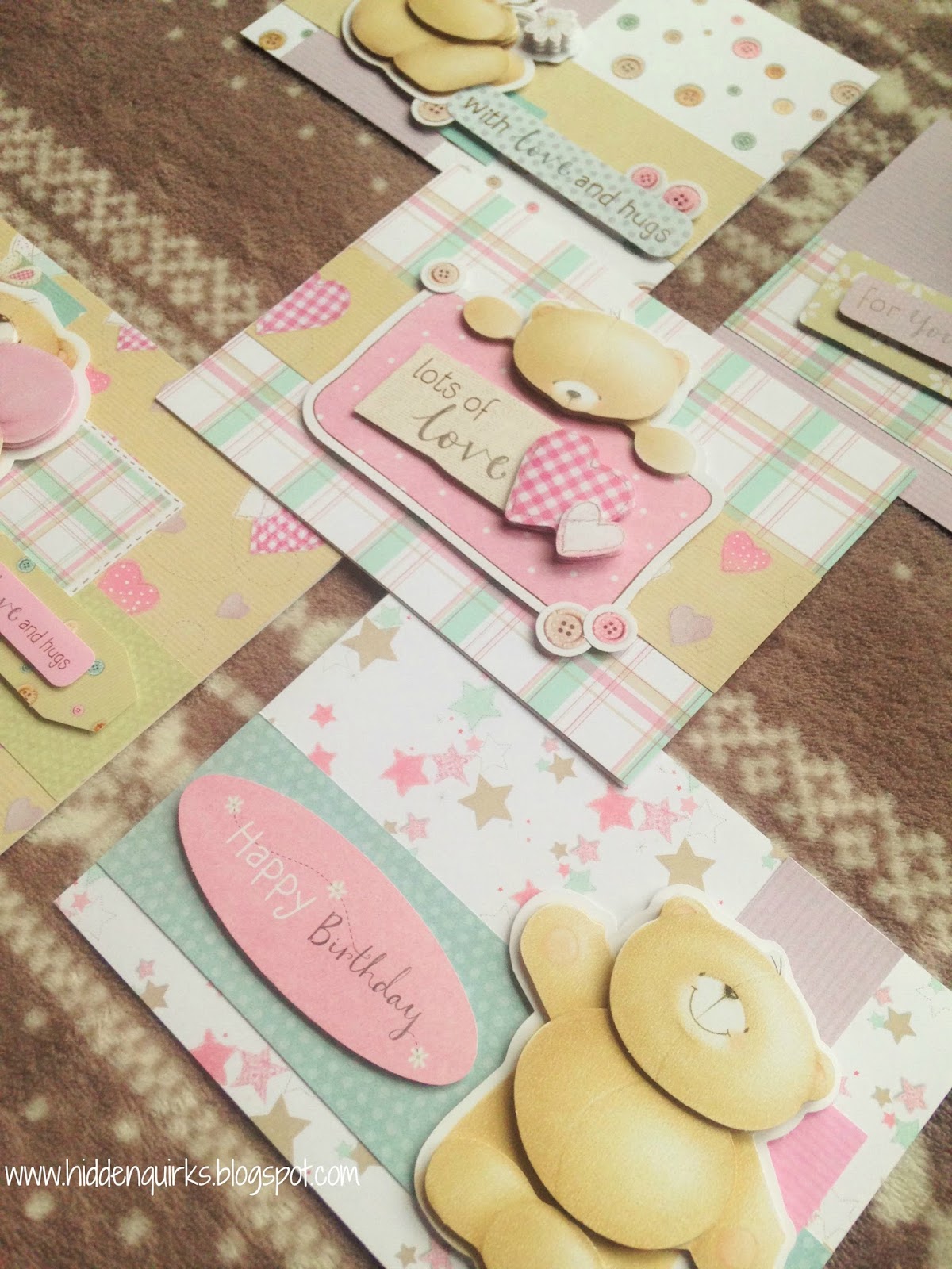 Hidden Quirks: Docrafts | Kraft Notes Cards