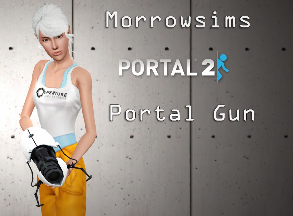 My Sims 3 Blog: Morrowsims Portal 2 Gun