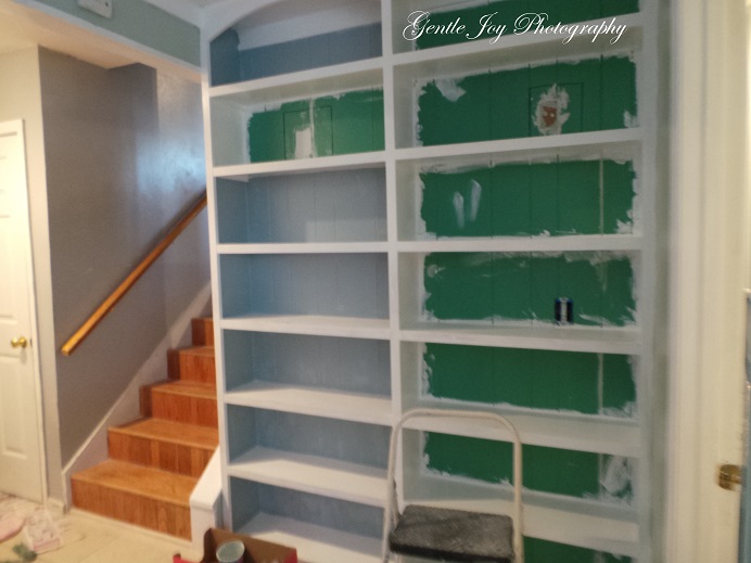 Gentle Joy Homemaker: Family Room Project-Paint Change