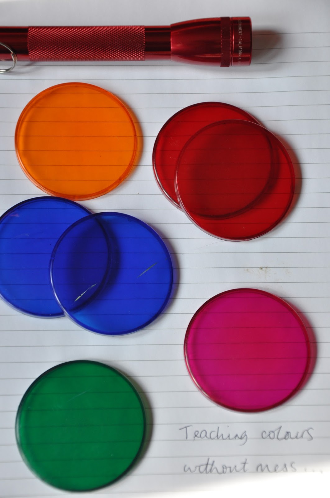 Cry Mamma: Teaching colours without mess