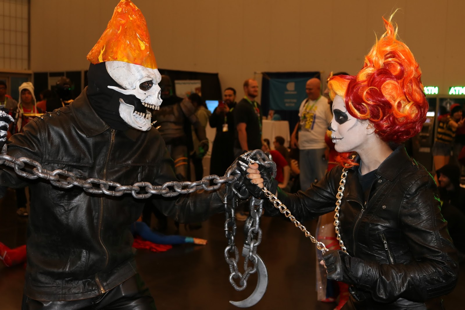 Ghost Rider Cosplay At New York Comic Con 2015. - Nubia's Nonsense