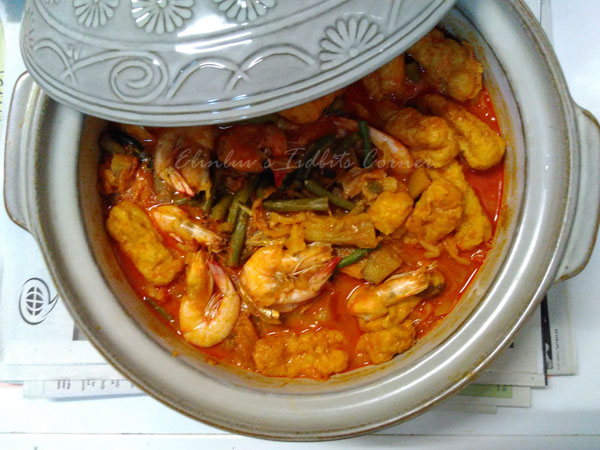 Elinluv's Tidbits Corner: Vegetable Prawn Curry