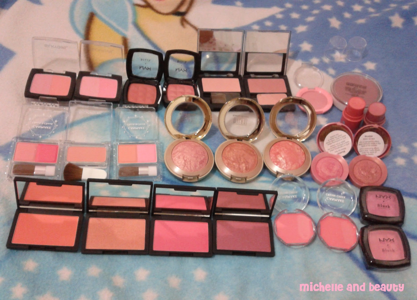 Michelle and Beauty: My Blush Collection