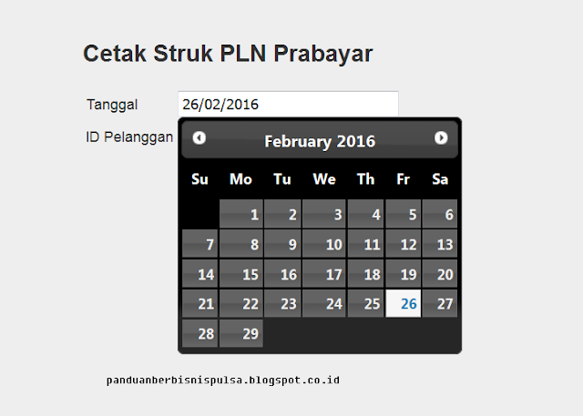 Cara Cetak Struk PLN Prabayar ( Token Listrik ) | Panduan Bisnis Pulsa