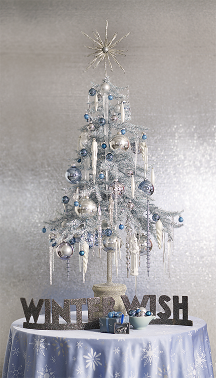 The Decorated Tree: winter wish