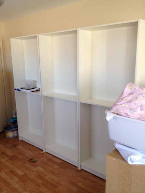 Craft Room Tour - Fabric Storage Wall - Naturally Creative Mama