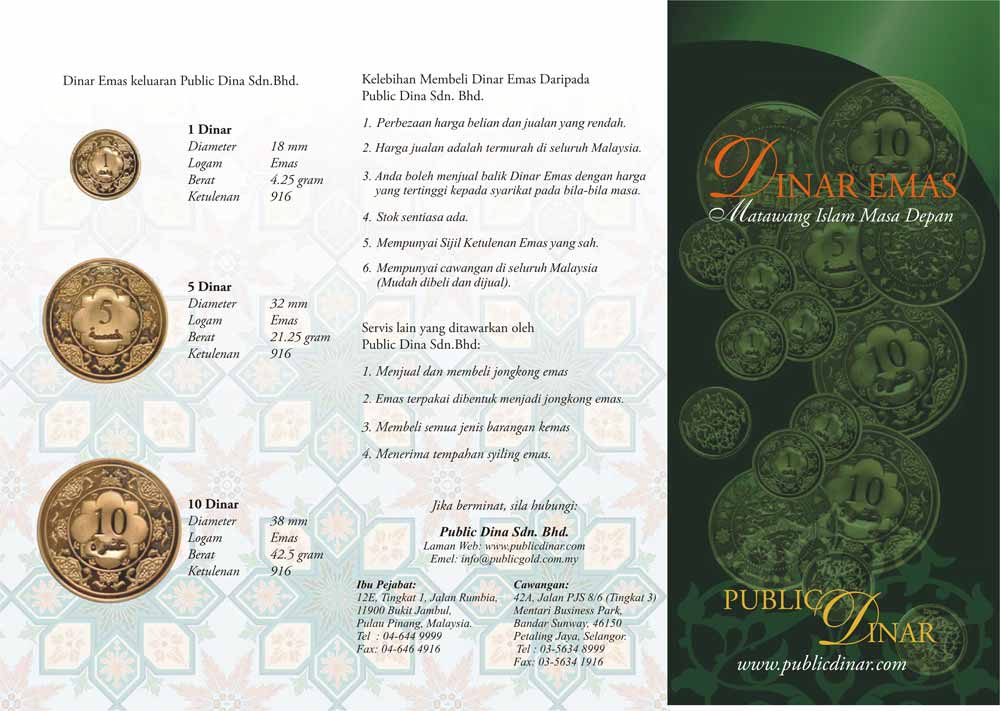 Emas Kelantan: DINAR DIRHAM