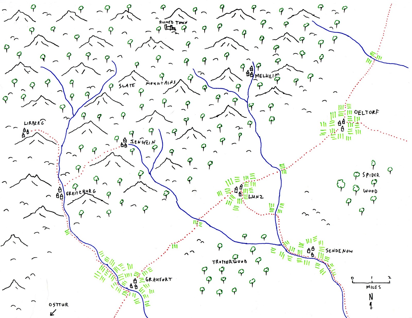 November Campaign Design IX – Campaign Map – Greyhawk Grognard