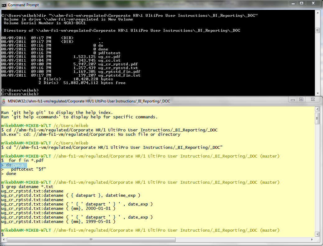Michael T. Bee [ IT Professional ]: Git ~ Bash