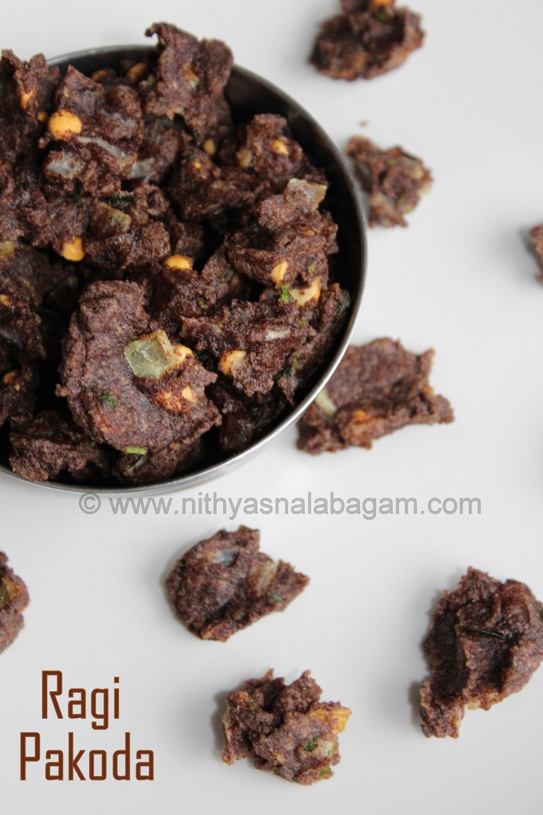 Ragi Pakoda | Millet Fritters |Nithya's Nalabagam