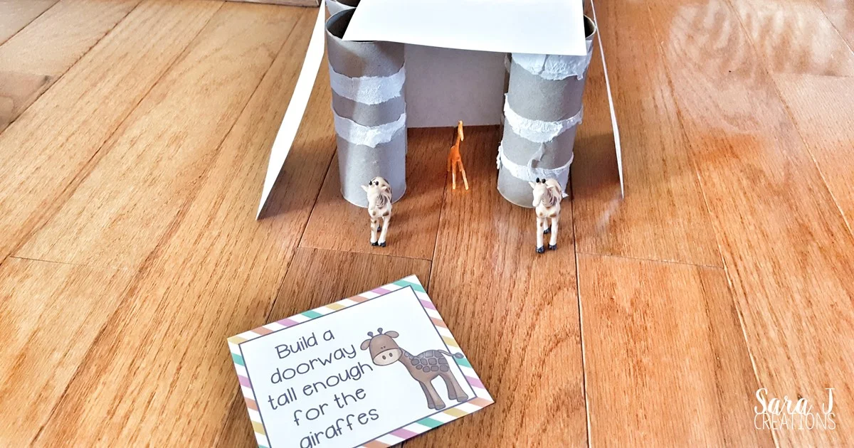 Zoo Themed STEM Activity | Sara J Creations