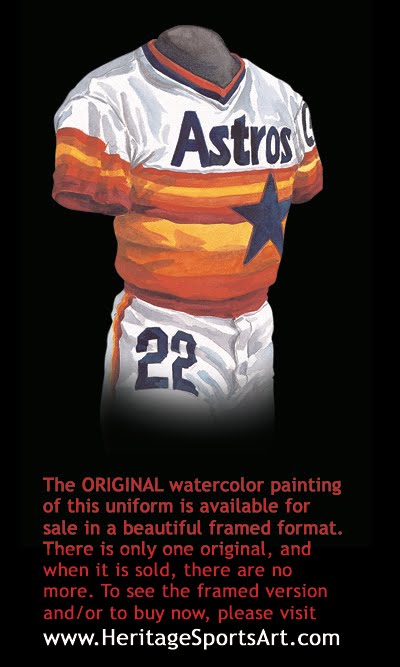 Houston Astros Uniform and Team History | Heritage Uniforms and Jerseys ...