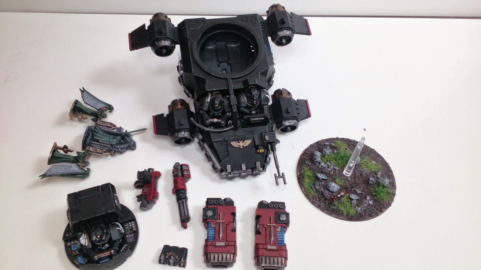 Shadowcl4w's Den: Land Speeder Darkshroud/Vengeance 2.0 completed