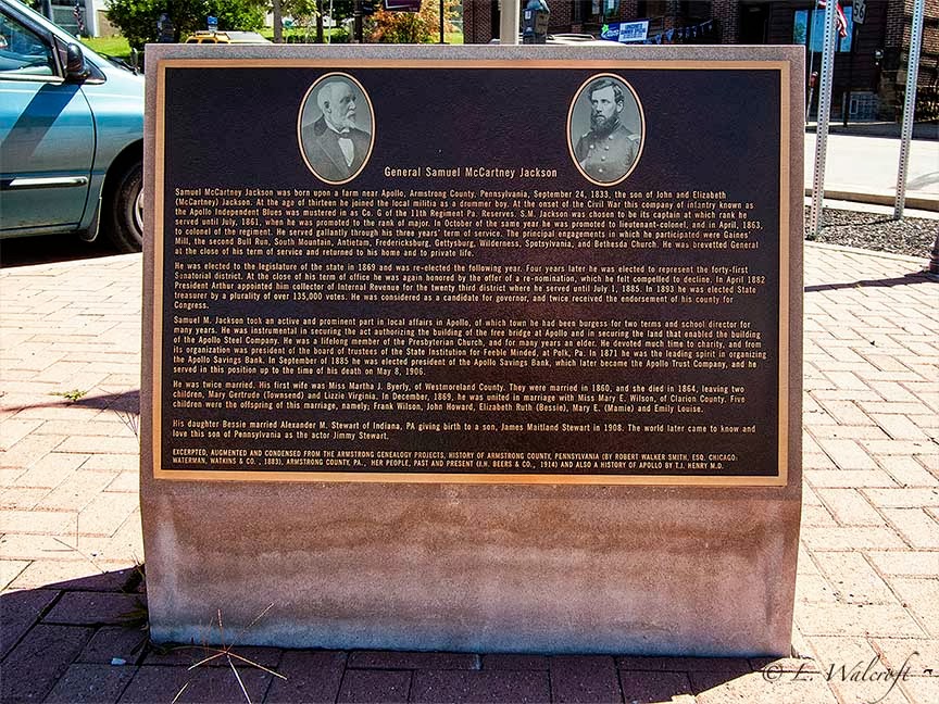 The View from Squirrel Ridge: General Samuel M. Jackson Memorial