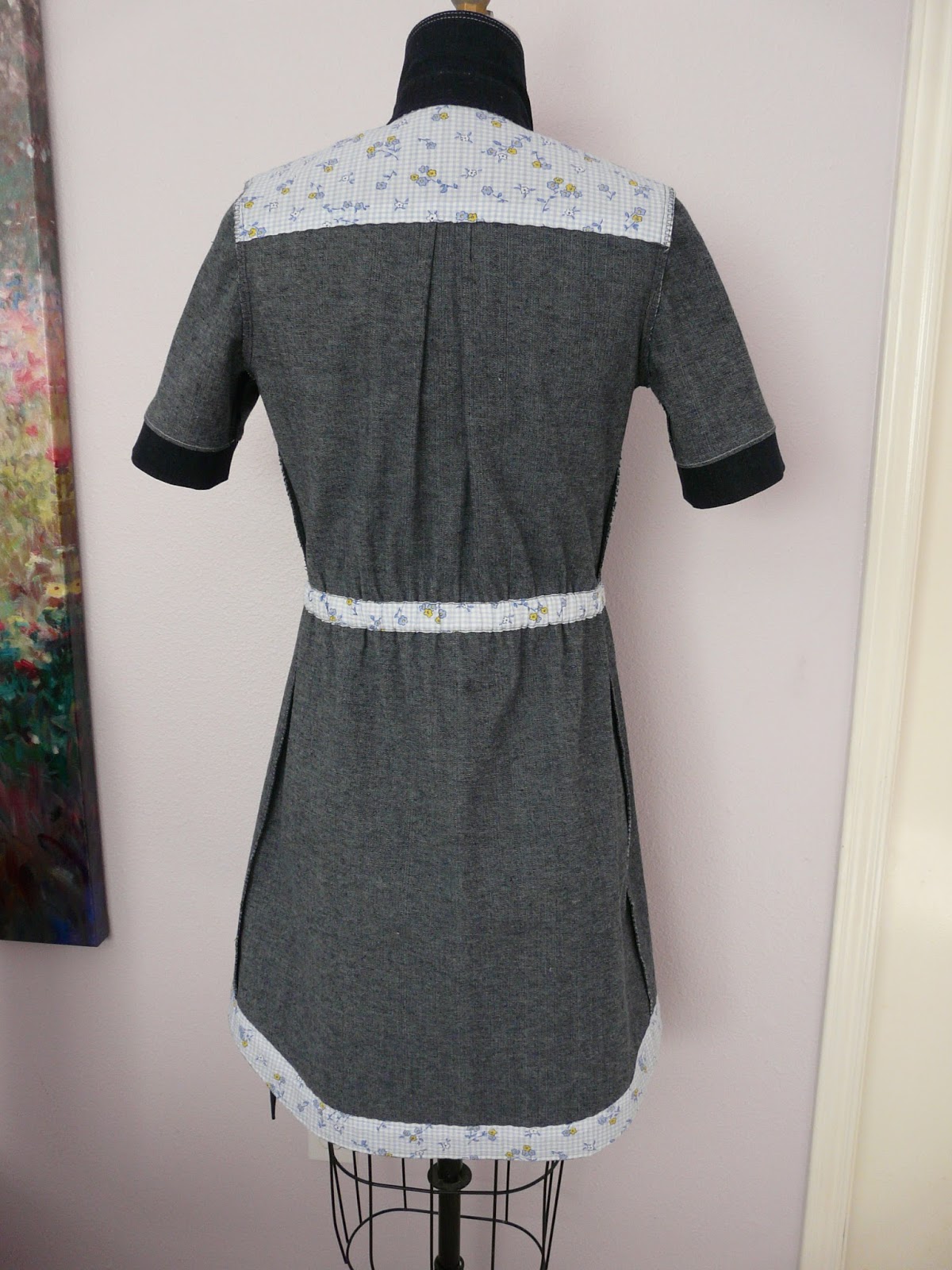Amanda's Adventures in Sewing: Simplicity 8014 - Denim shirtdress w ...