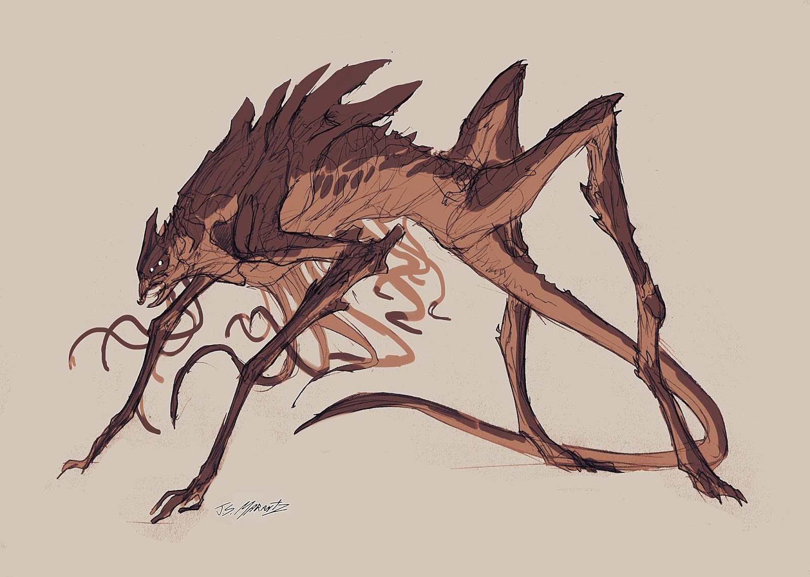 Gears of War 4: Snatcher Designs