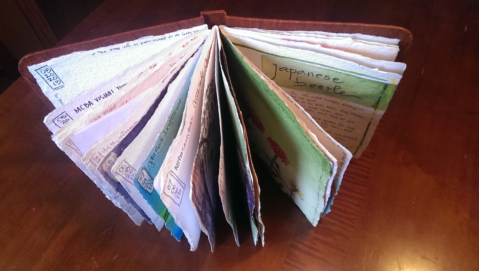 Suzanne I Am: Hand•Book Journal Company's Handmade Watercolor Book ~ A ...