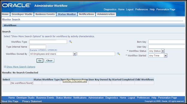 Oracle Applications: Oracle Workflow Training Manual