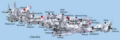 Hellas ferie: Kreta kart