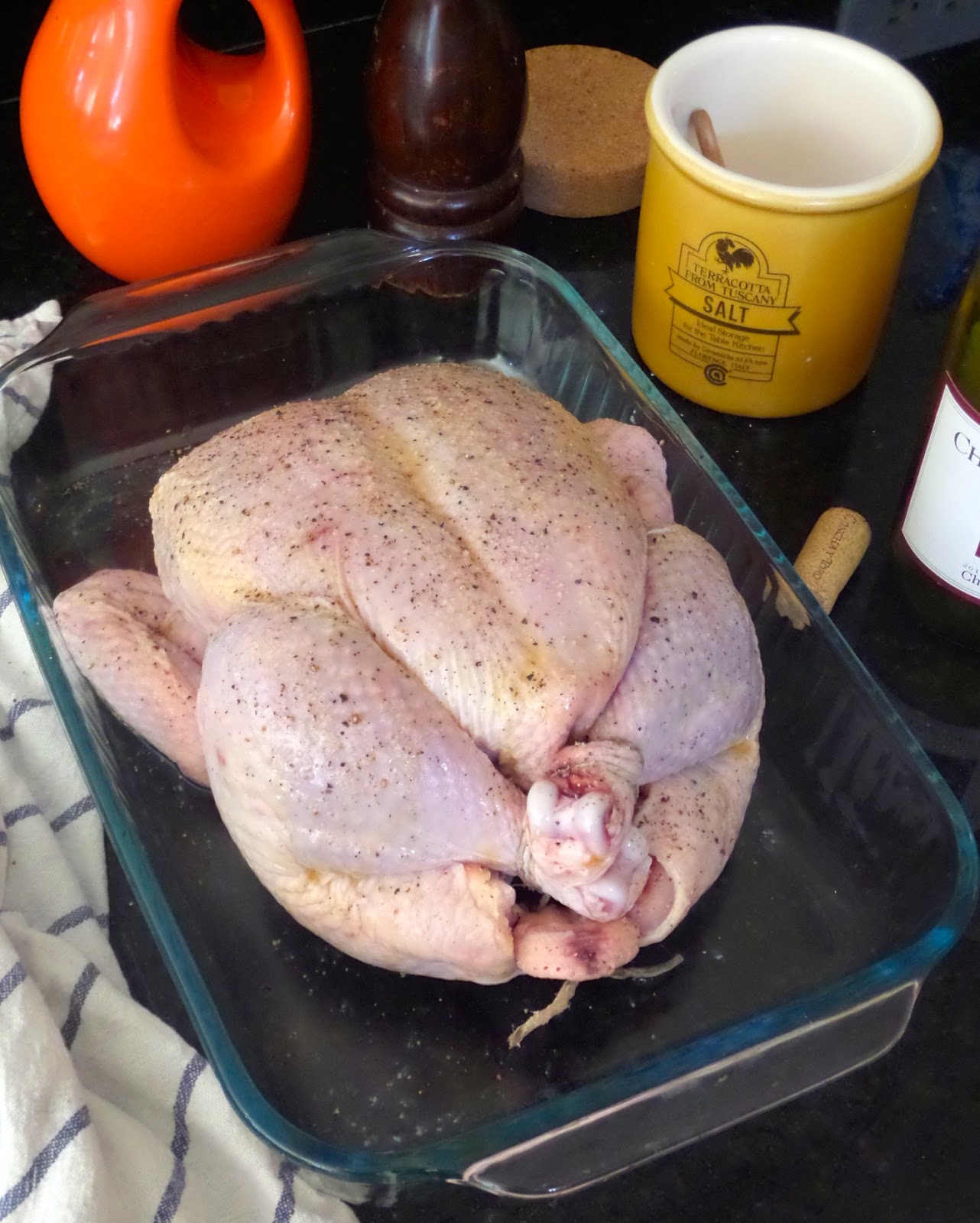 Becki Melvie: Roasting an Organic Free-Range Chicken {Fancy Roast Chicken}