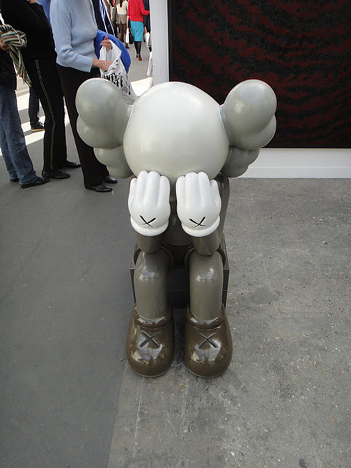 Onomatopoeia: Kaws - 4ft Seated Companion