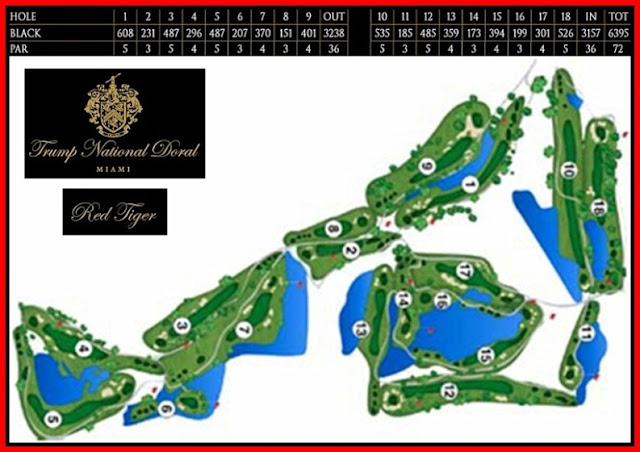 The Florida Golf Course Seeker: Trump National Doral Golf Club - Red Tiger