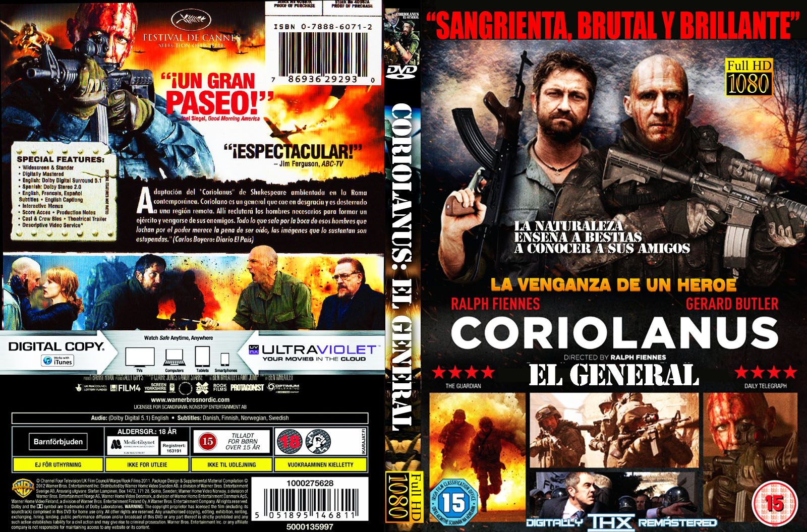 Cover: coriolanus dvd