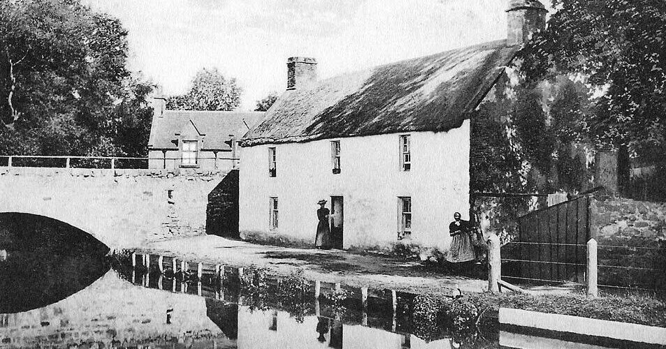 Tour Scotland: Old Photograph Lord Strathcona's Birthplace Forres Scotland