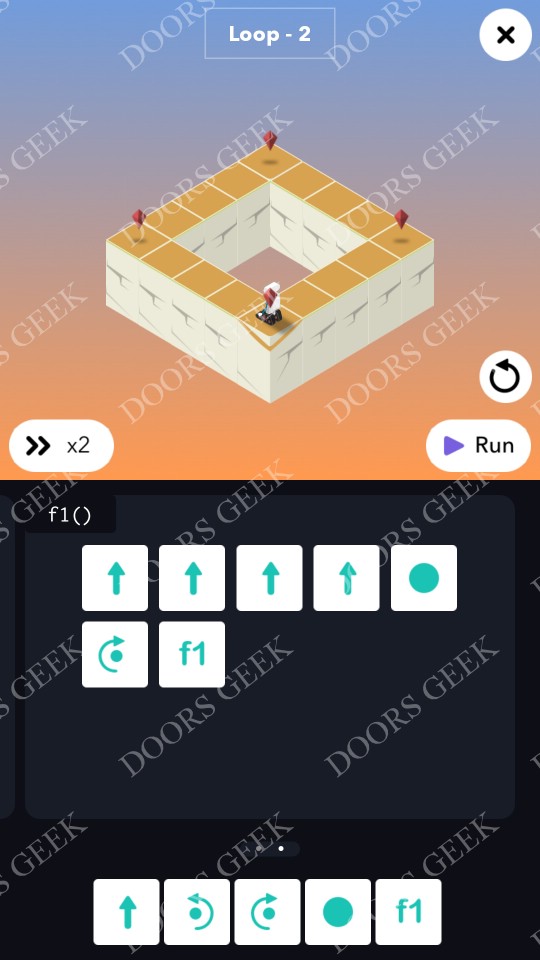 Coding Planets Loop 2 Solution ~ Doors Geek