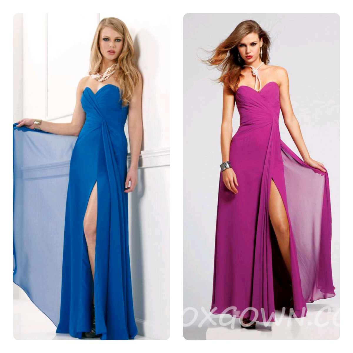 Slit Dresses are Trendy